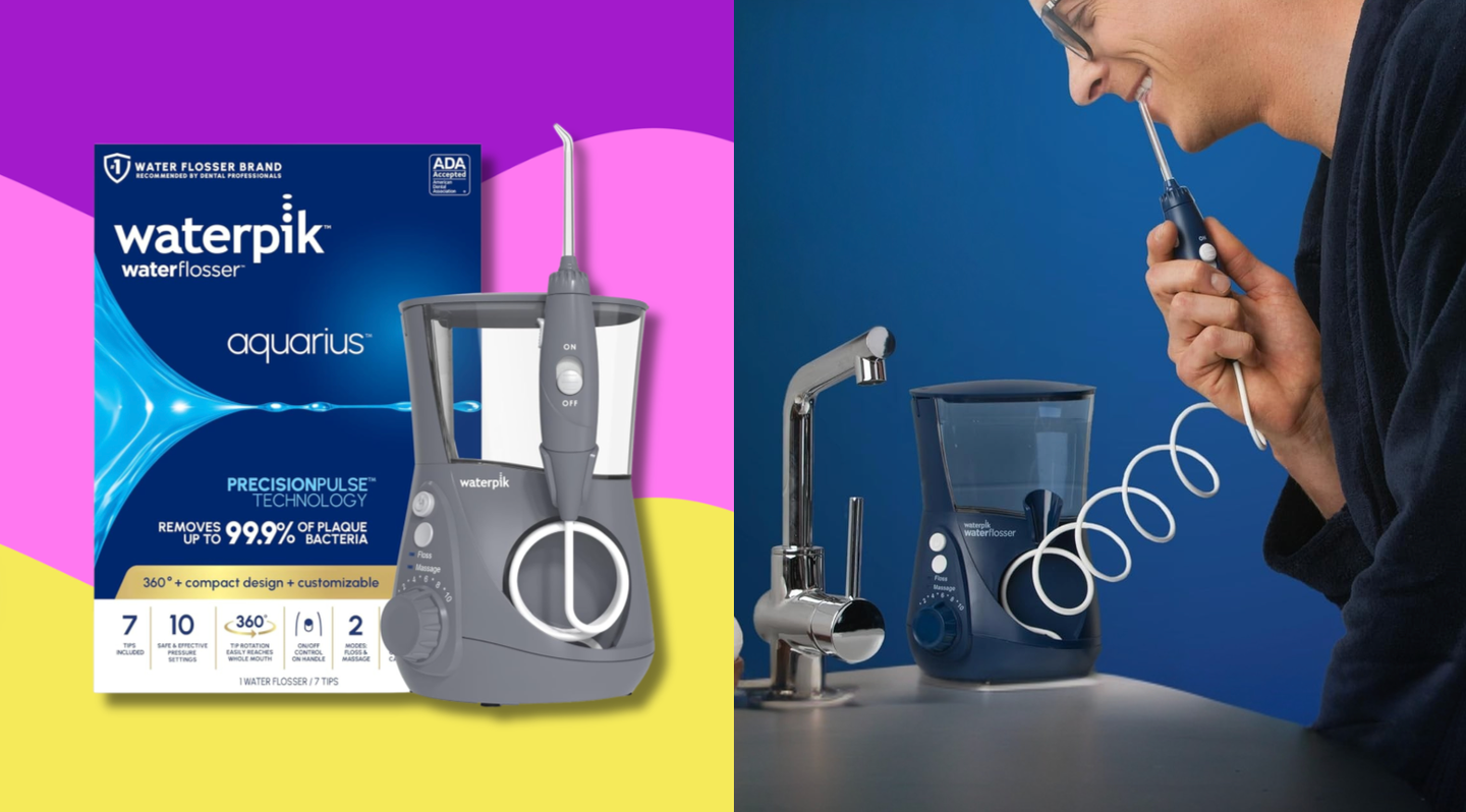 Waterpik's Water Flosser Is 50% Off For October Prime Day 2025 | HuffPost Life