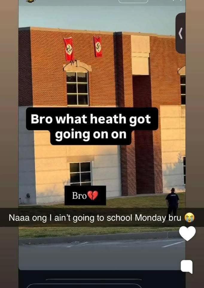 Nazi Flags Displayed From Texas High School Roof | HuffPost Latest News