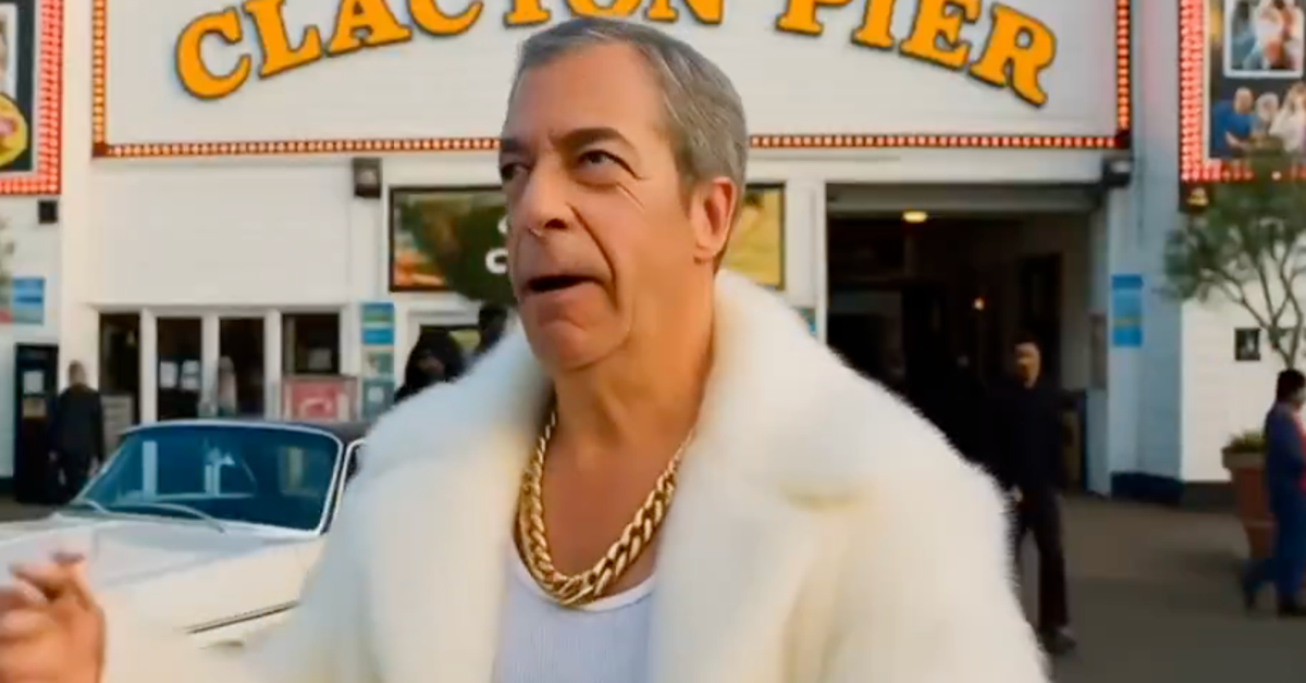 Nigel Farage Shares Bizarre AI Video As Grime Star | HuffPost UK Politics