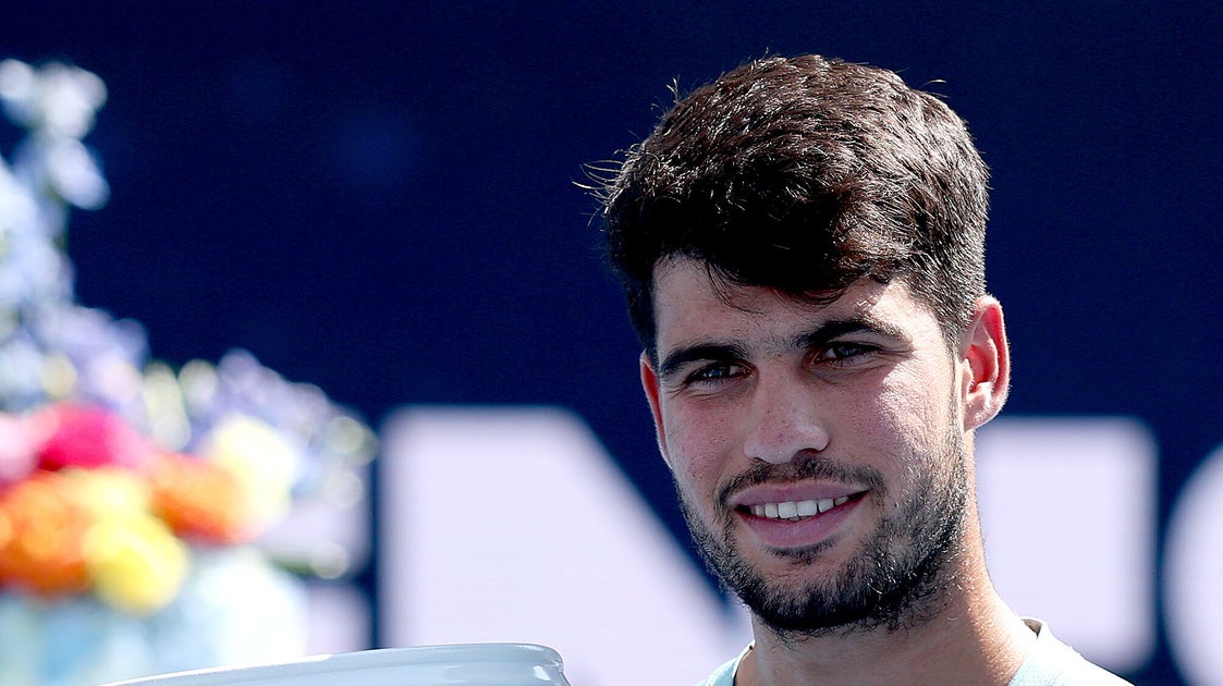 Tennis Champ Carlos Alcaraz Debuts Botched Haircut At U.S. Open — And Whoa | HuffPost Sports