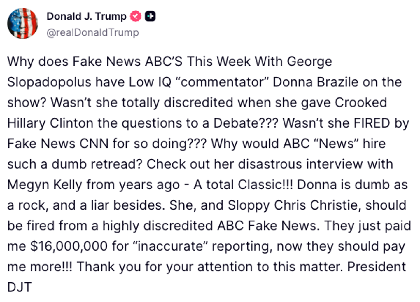 Trump Melts Down Over ABC News Again | HuffPost Latest News