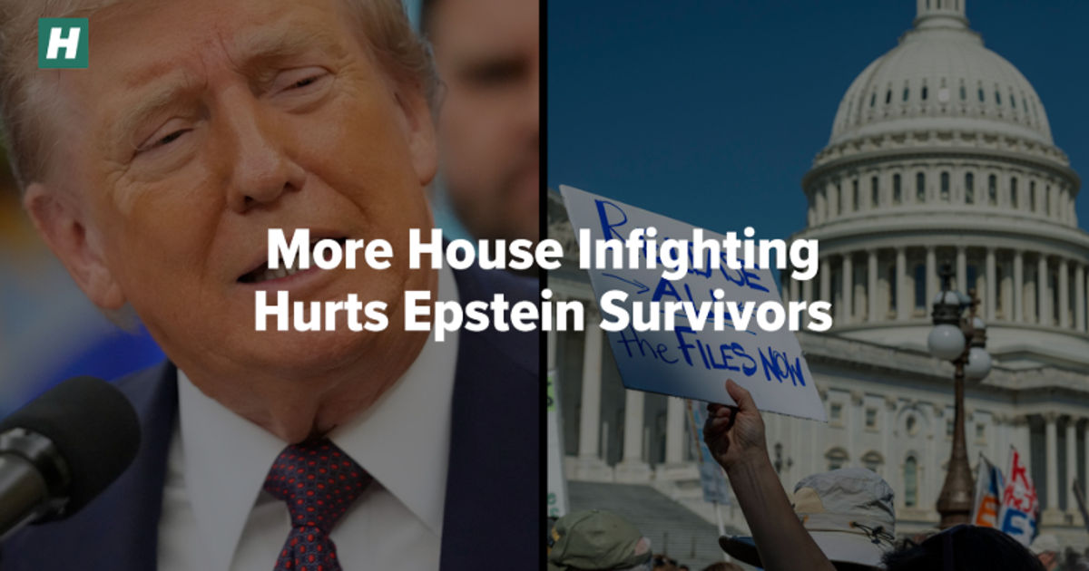 GOP Infighting Hurts Epstein Survivors | HuffPost Videos