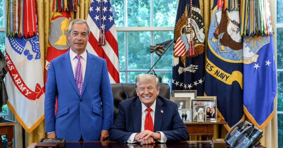 Nigel Farage Criticized For US Trip Praise Of Trump And Thatcher ...