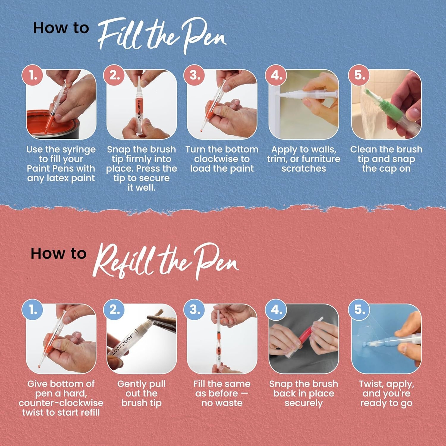 This Wall Touch-Up Tool Is Foolproof For Easy Home Maintenance ...