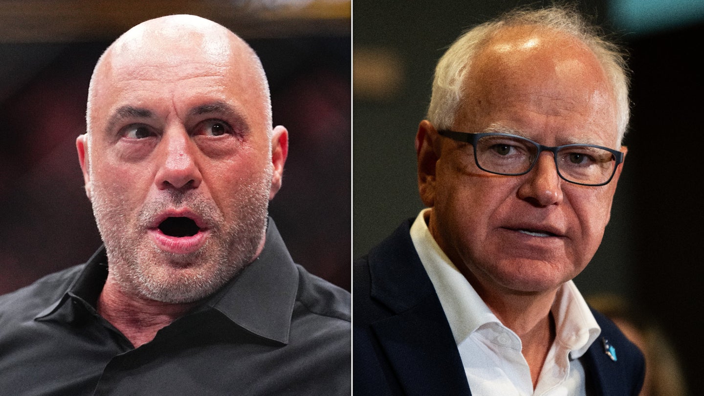 Joe Rogan Fell For A Fake AI Video of Tim Walz. His Reply To Getting ...