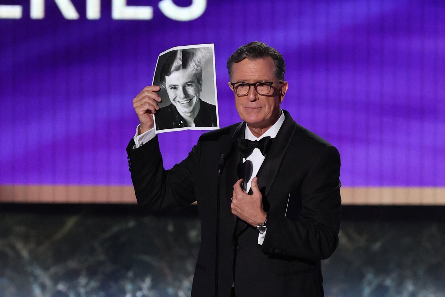 Stephen Colbert Addresses 'Late Show' Cancellation At The Emmys ...