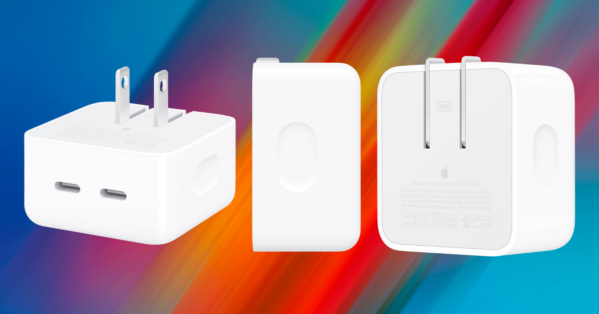 Apple’s Dual USB-C Port Power Adapter Is Under $40 Right Now | HuffPost ...