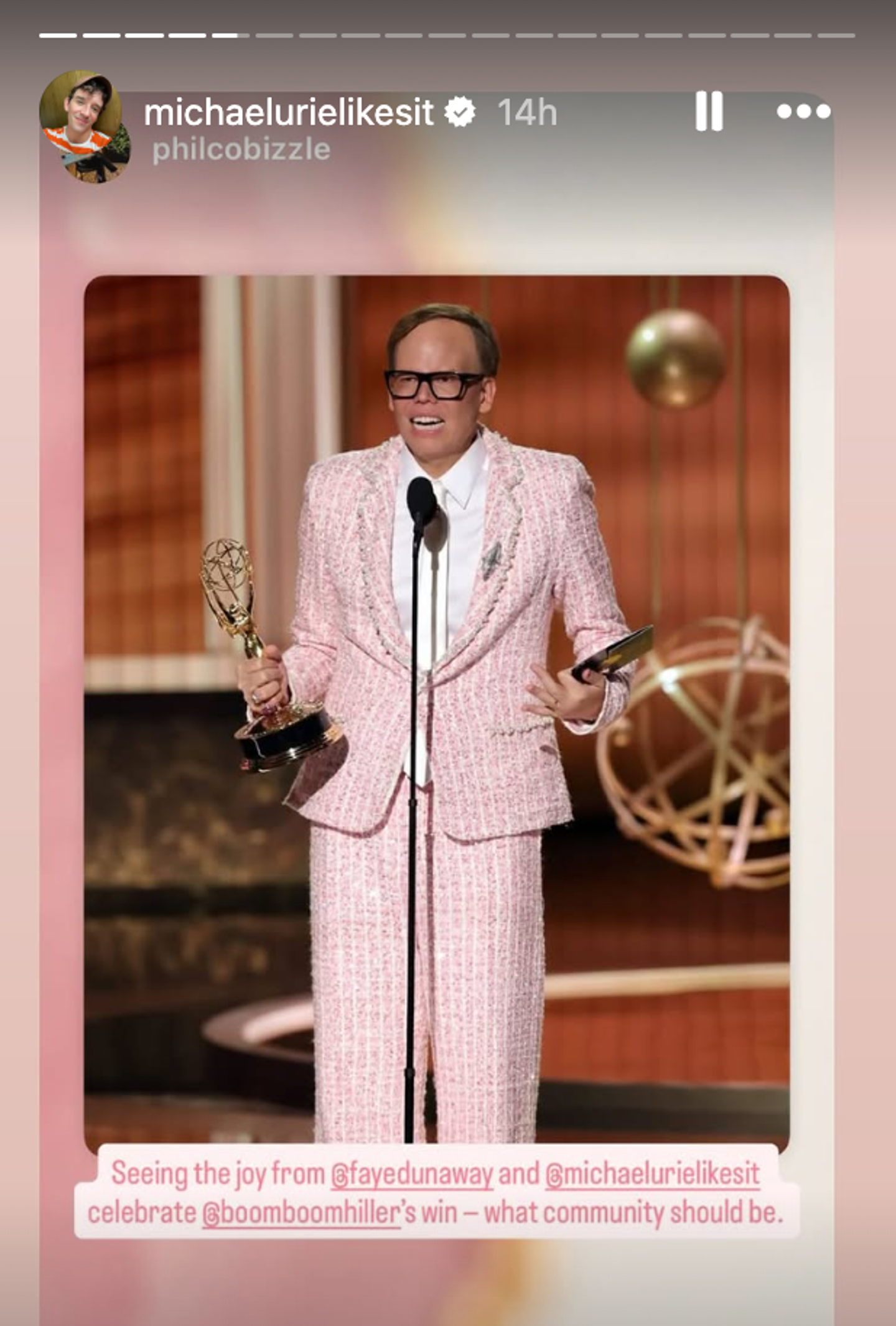 We Have Never Seen So Many Actors Look So Delighted To Lose An Emmy ...