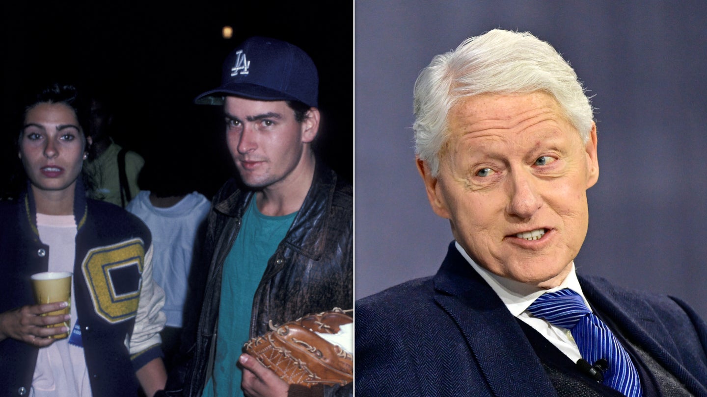 Charlie Sheen Claims Bill Clinton Tried To Pursue His Girlfriend In The ...