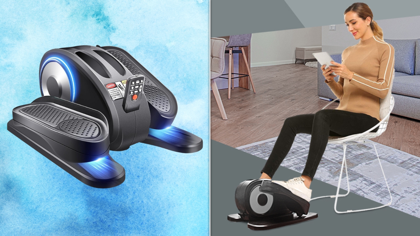 This Under-Desk Elliptical Makes It Easy To Exercise At Home | HuffPost ...
