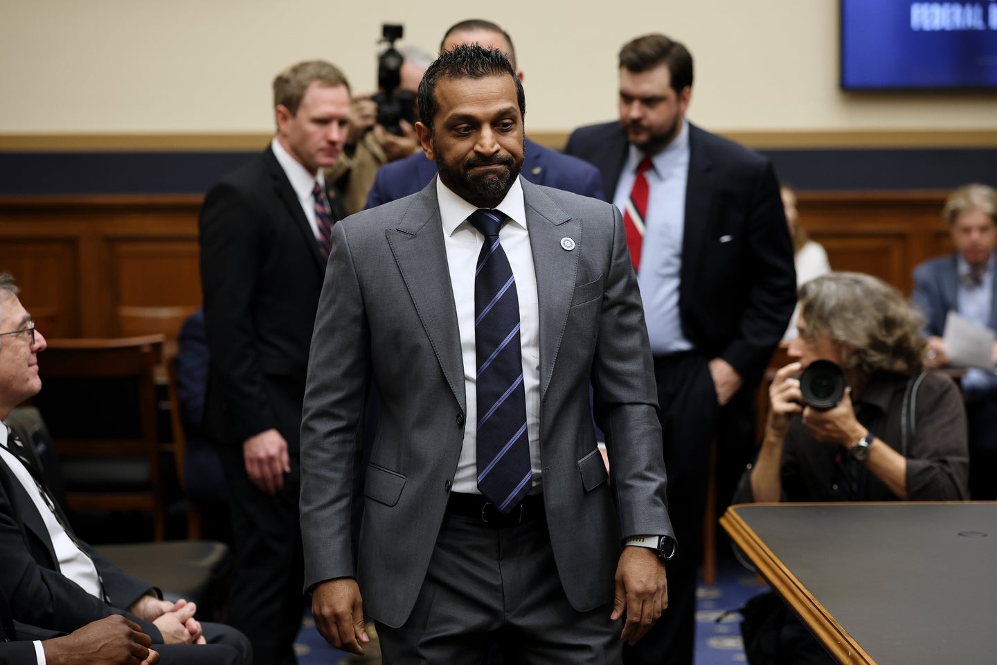 Viewers React To Kash Patel's Handwritten Note During Hearing ...