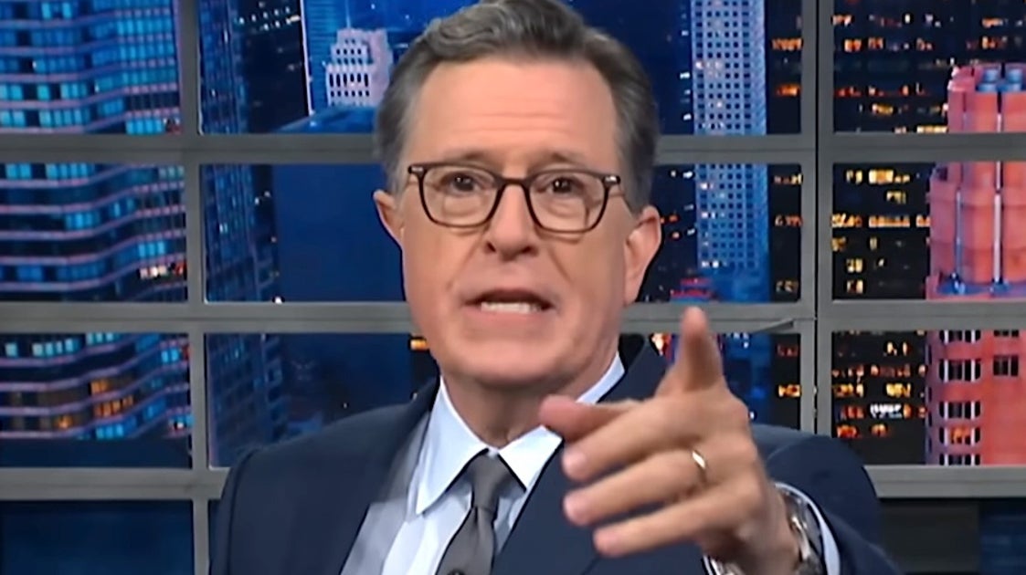 Stephen Colbert Hammers Trump Over 'F**king Crazy' Moment | HuffPost Entertainment