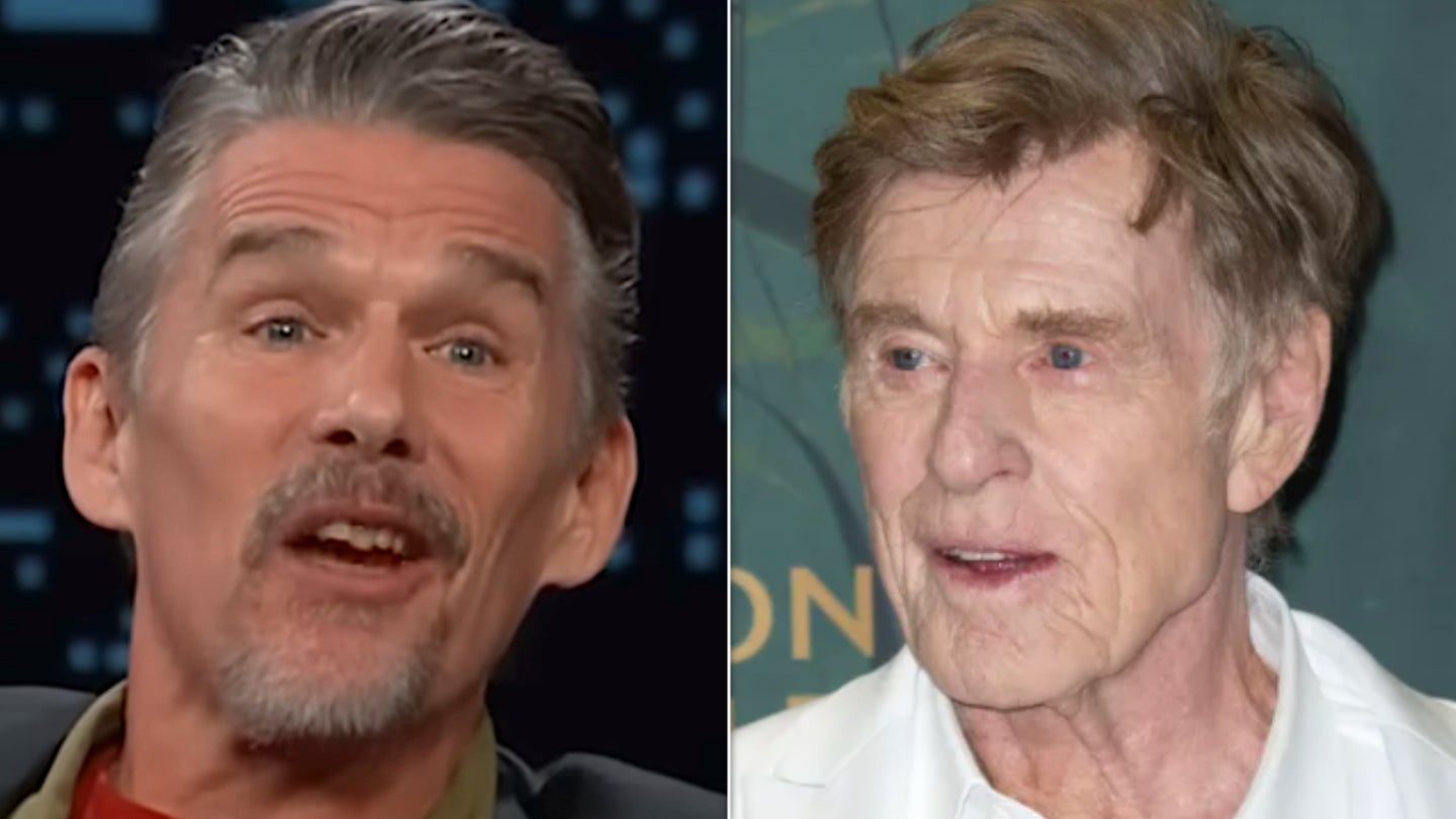 Ethan Hawke Reveals Robert Redford’s Very Funny Last Words To Him ...