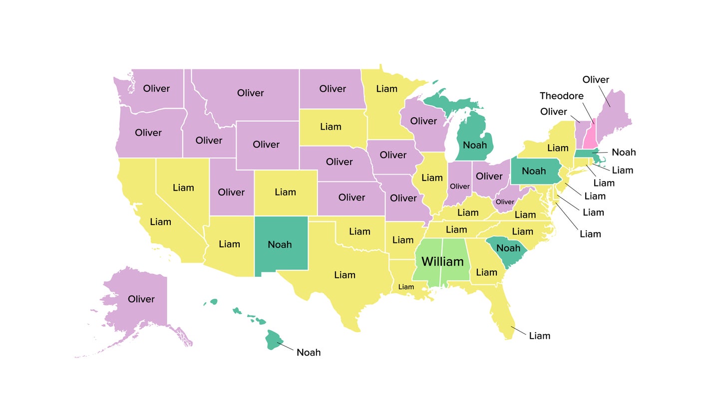 Top Baby Names In 2024 By State | HuffPost Life