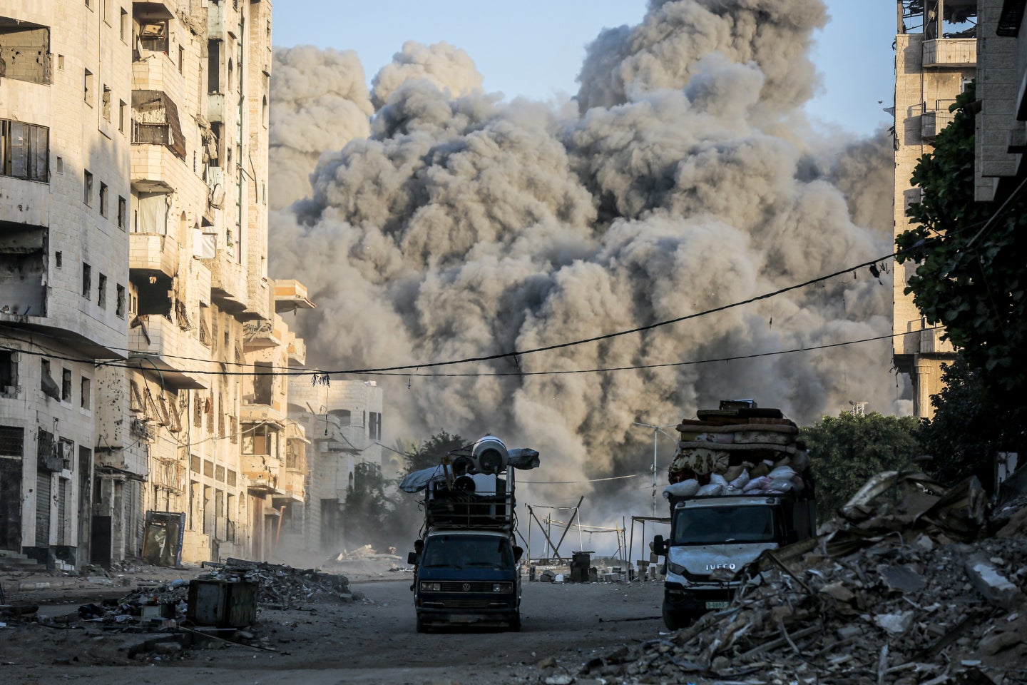 Israeli Ground Invasion Pushes Further Into Gaza City Ahead Of ...