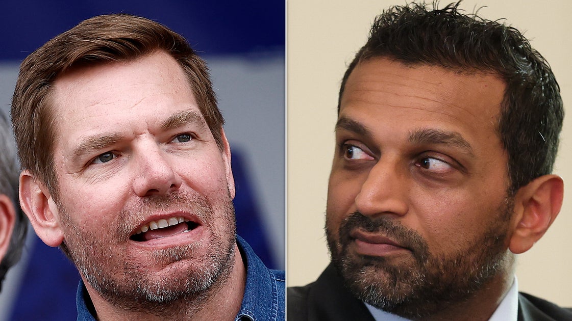 Eric Swalwell Responds To 'Unserious' Kash Patel Notes | HuffPost ...