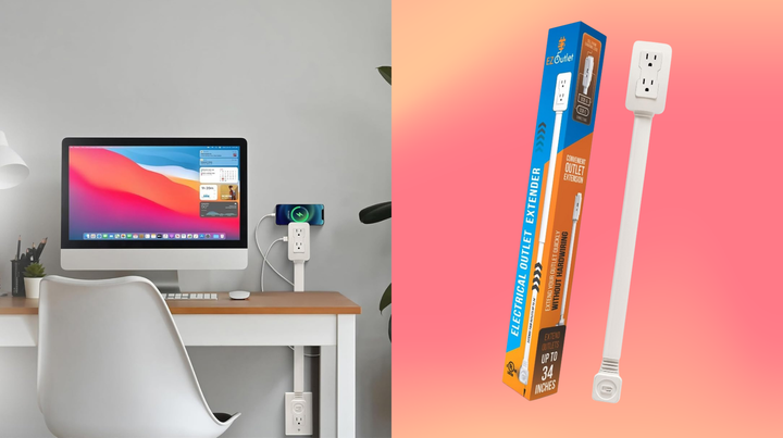 This Outlet Extender Is Great For Hard-To-Reach Spots | HuffPost Life