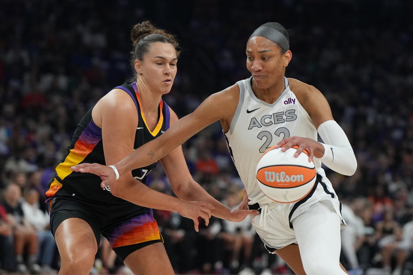 Wilson Scores 31 And Aces Win Third WNBA Title In 4 Seasons, Beating Mercury 97-86 For 4-Game ...