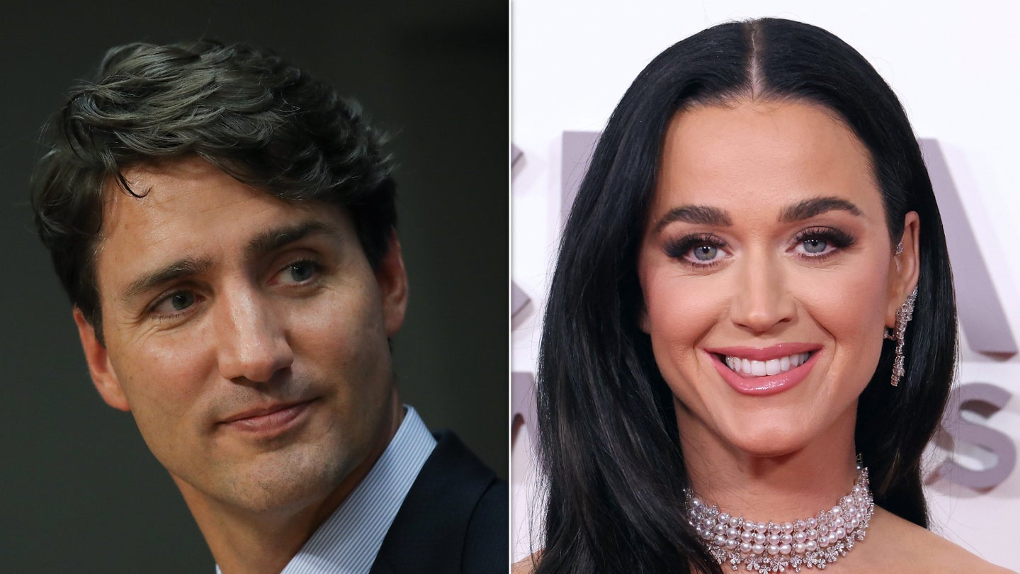 Katy Perry Caught On Camera Kissing Justin Trudeau — And That’s Not ...