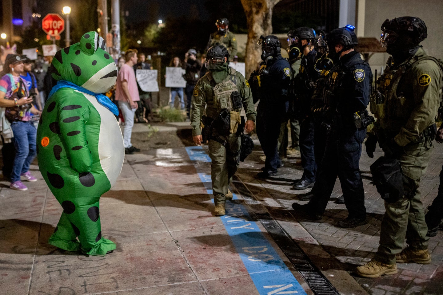 The Portland Frog Is The Protest Symbol We Never Knew We Needed ...