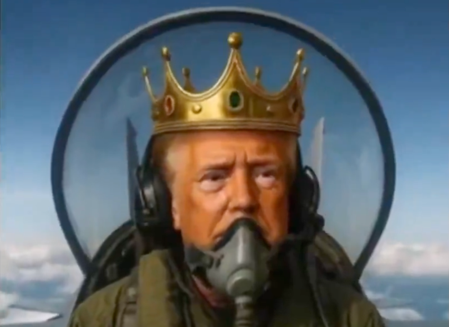 Donald Trump Posts AI Video Of Himself Attacking Protesters | HuffPost ...