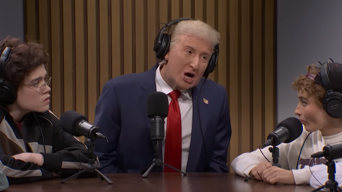 'SNL' Asks Preteen Podcasters Trump's Big Heaven Question | HuffPost ...