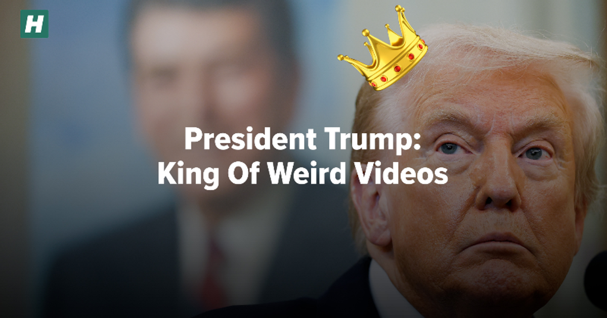 President Trump is the King … Of Weird Videos | HuffPost Videos