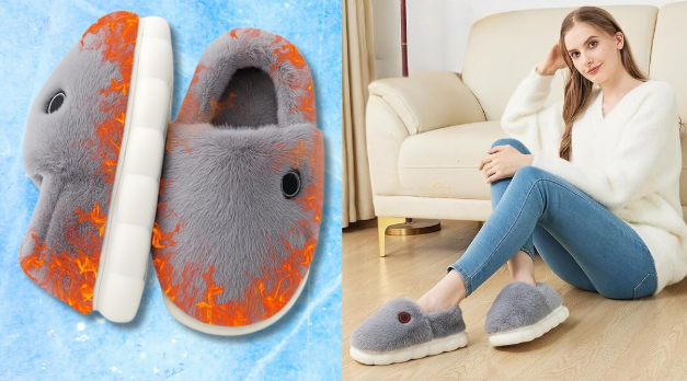These Heated Slippers Are The Coziest Way To Survive Winter | HuffPost Life