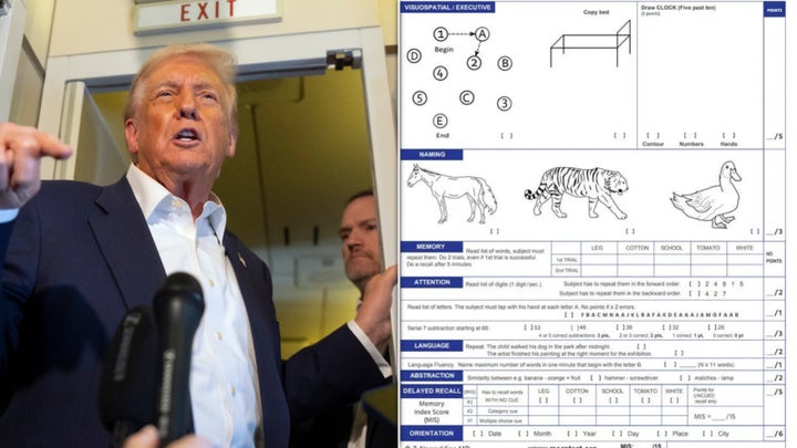 Trump Ripped For Bragging About Passing Dementia Test | HuffPost UK ...