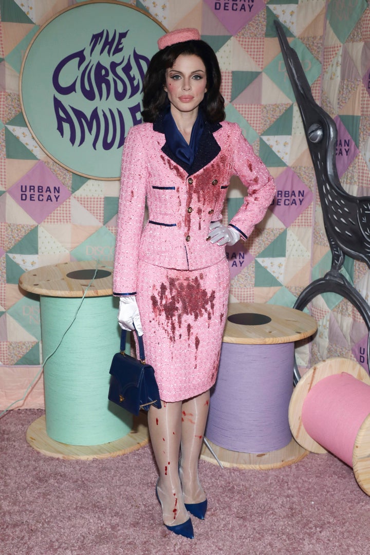 Julia Fox Defends Controversial Jackie Kennedy Halloween Costume ...