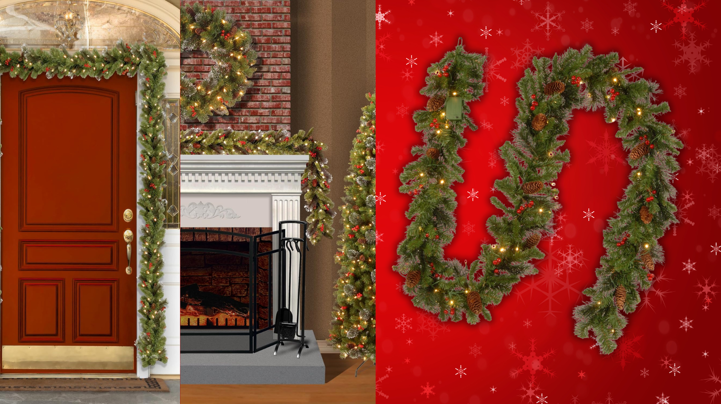 Pre-Lit Holiday Garland Is Over 50% Off At Amazon | HuffPost Life