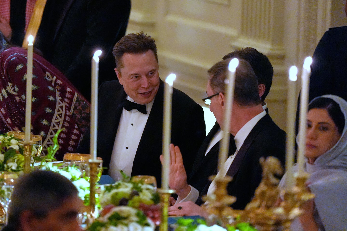 Elon Musk Spotted At White House Dinner As Trump Tensions Thaw ...