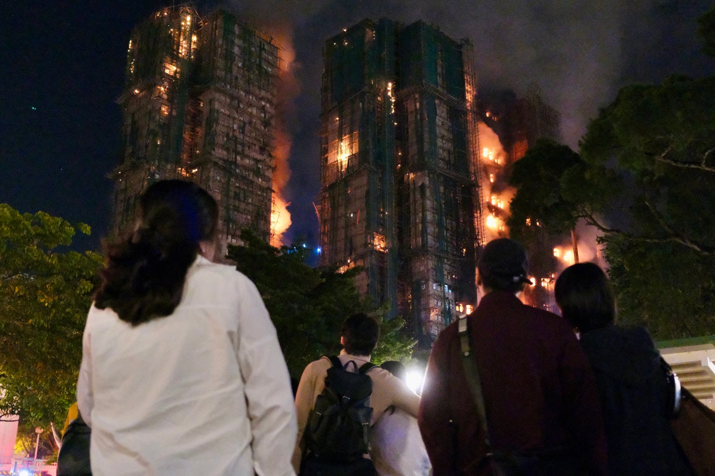 3 Arrested In Hong Kong, As A High-Rise Fire Leaves At Least 44 Dead And 279 Reported Missing ...