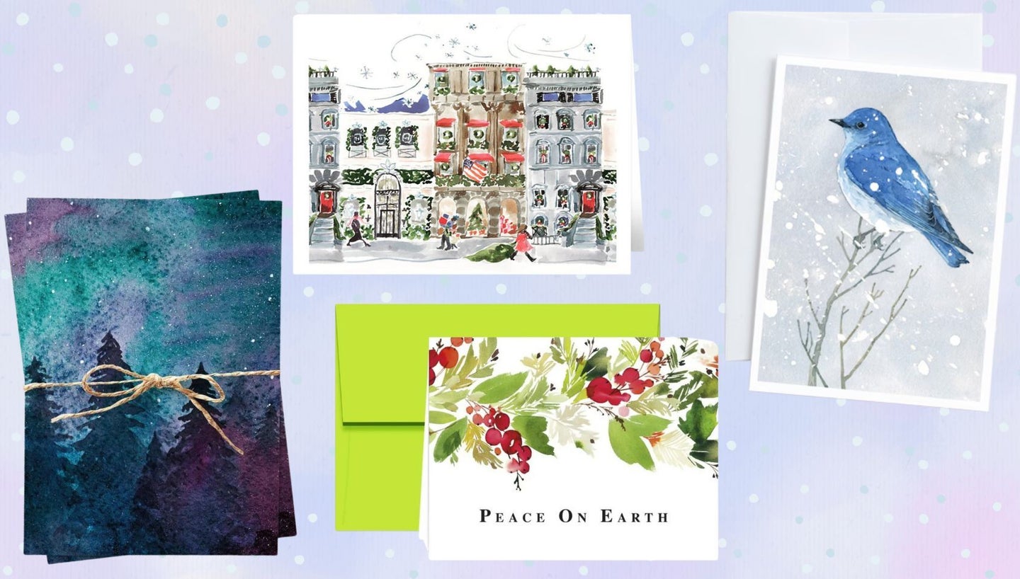 13 Etsy Holiday Cards To Send To Loved Ones | HuffPost Life