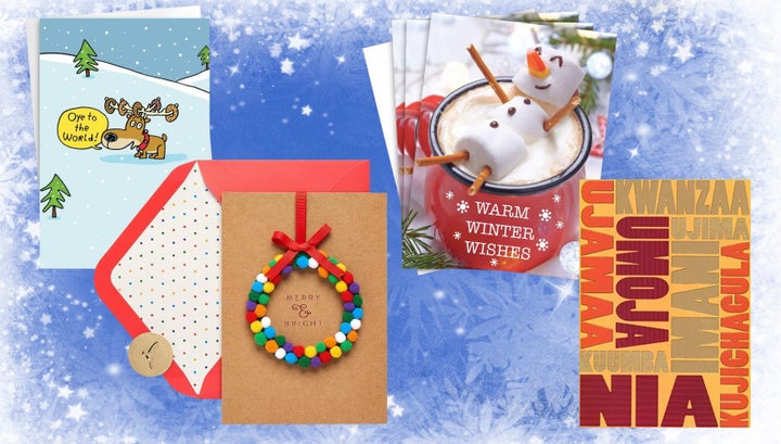 Amazon Holiday Cards For Christmas, Hanukkah, And More | HuffPost Life