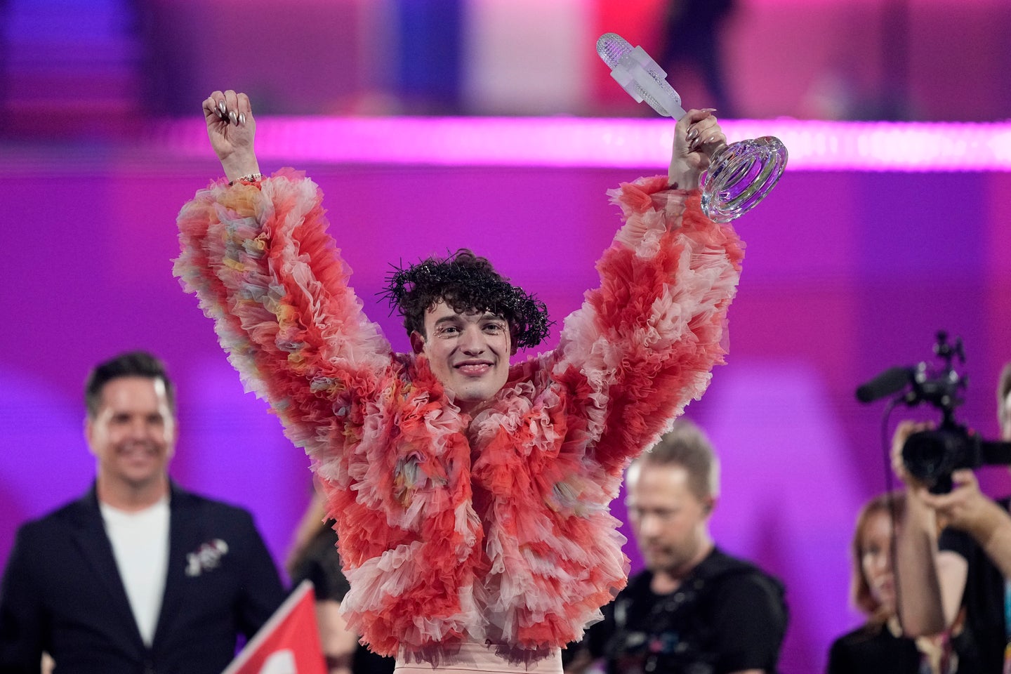 Eurovision Winner Nemo Returns Trophy After Organisers' Israel Decision ...