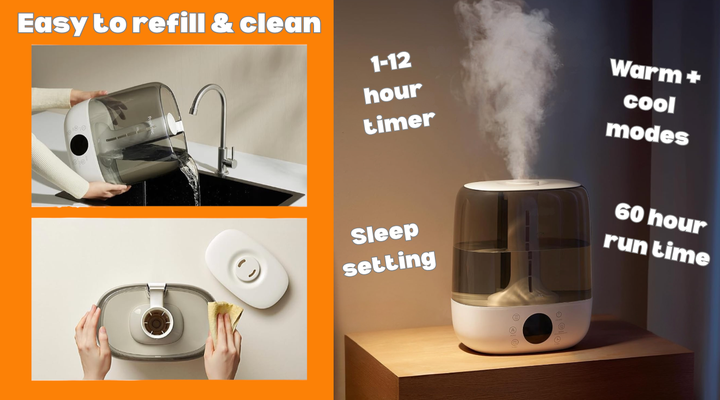 This Self-Cleaning Humidifier Ends Discomfort From Dry Air | HuffPost Life