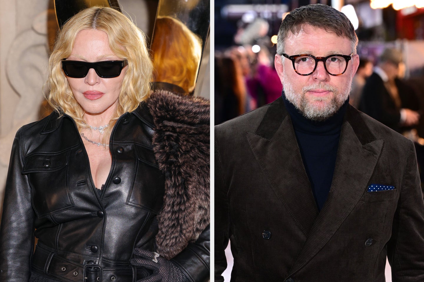 Madonna And Guy Ritchie Pictured Together At Son Rocco's Art Show ...