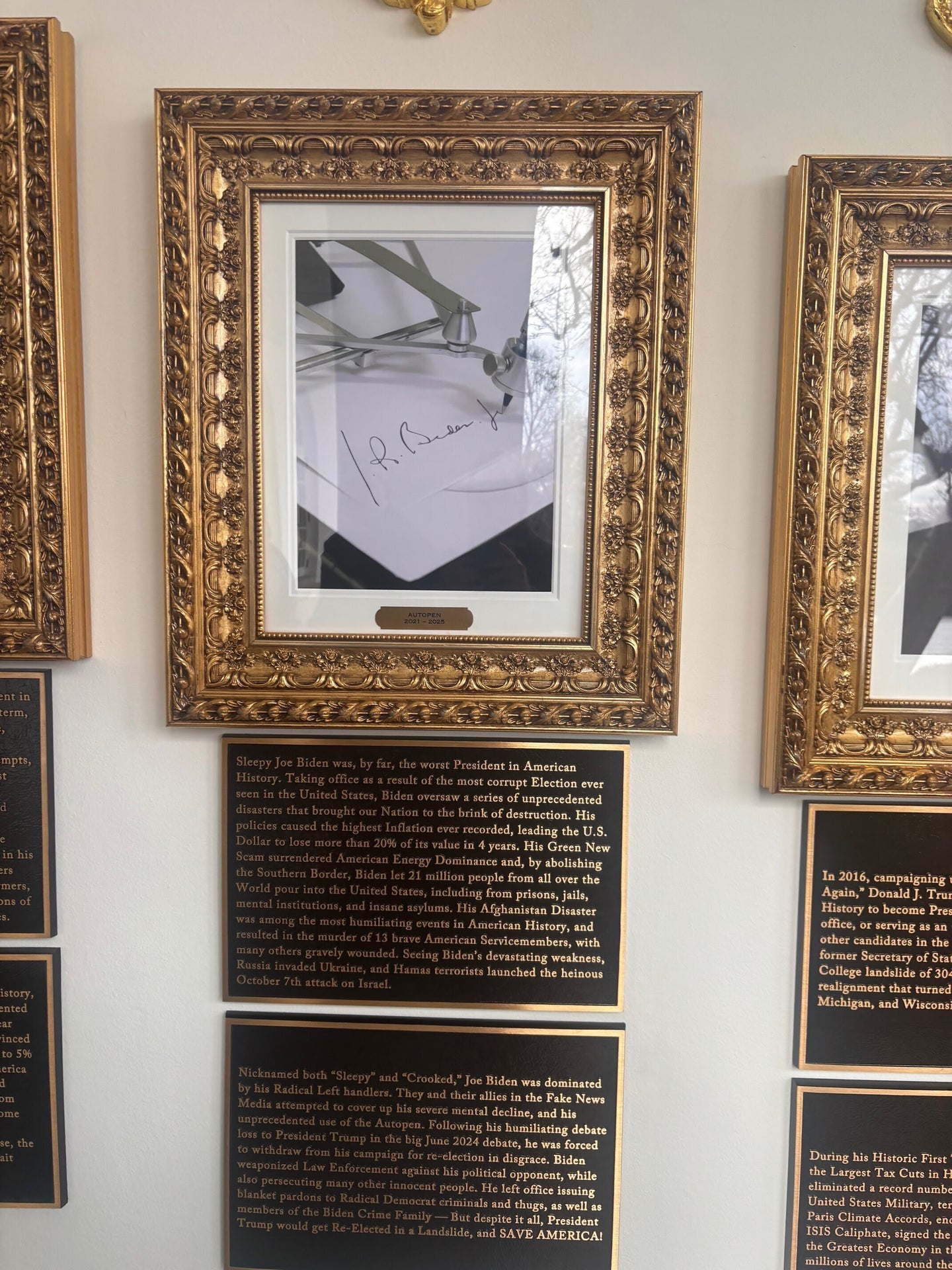 New Plaques Featured In White House Troll Past Presidents With Well ...