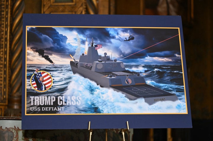 Trump Announces New 'Trump Class' Navy Battleships Named After Himself ...