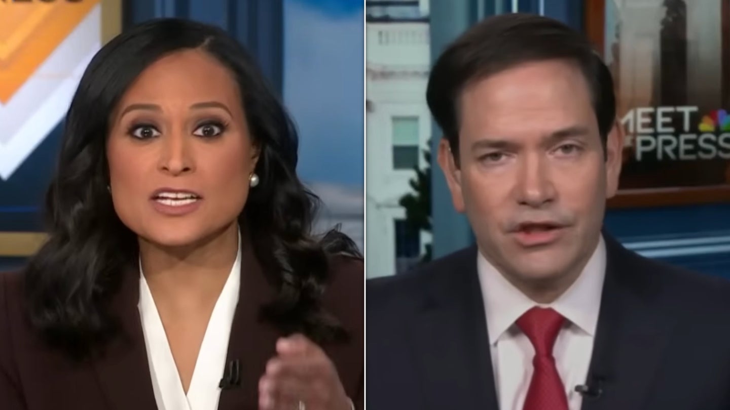 Kristen Welker Presses Marco Rubio Over Trump Not Getting Congressional ...