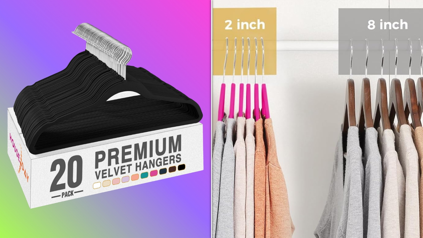 Best Velvet Hangers For Organizing Your Closet | HuffPost Life