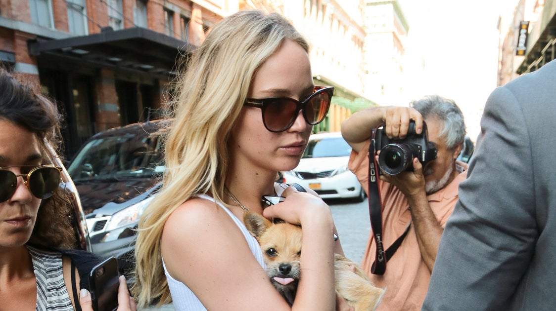Jennifer Lawrence Talks About Rehoming Her Dog | HuffPost Entertainment