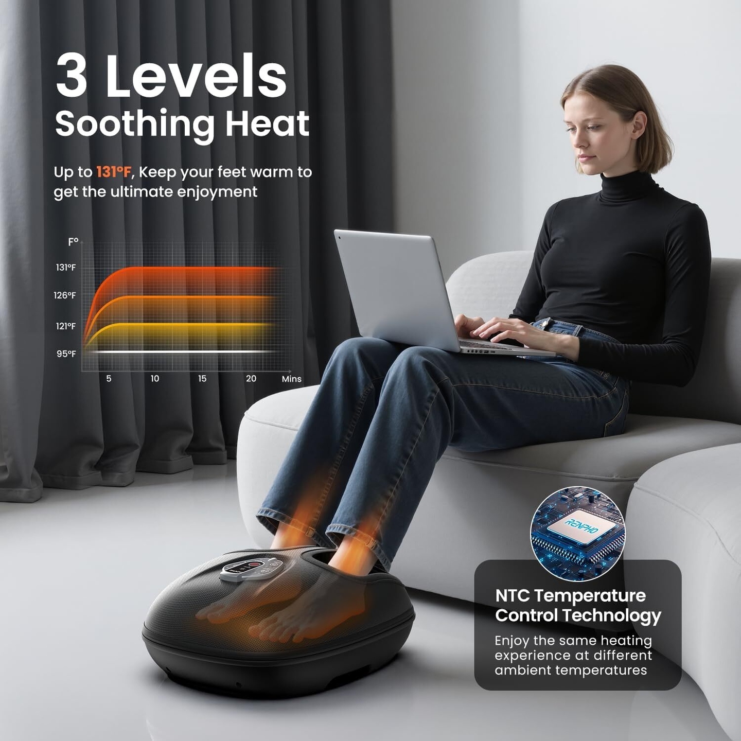 Renpho’s Foot Massager For ‘Tired, Sore Feet’ Is On Sale At Amazon ...