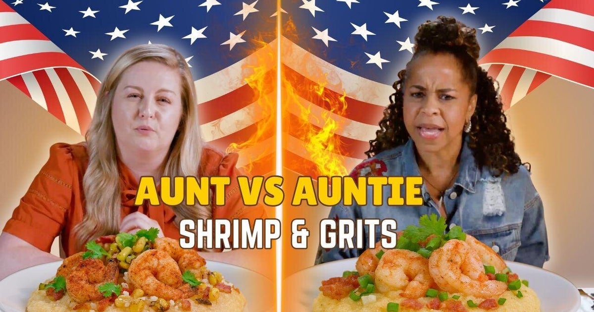 Aunt vs Auntie: We Try Each Other's Shrimp & Grits ⎸ Taste Wars ...