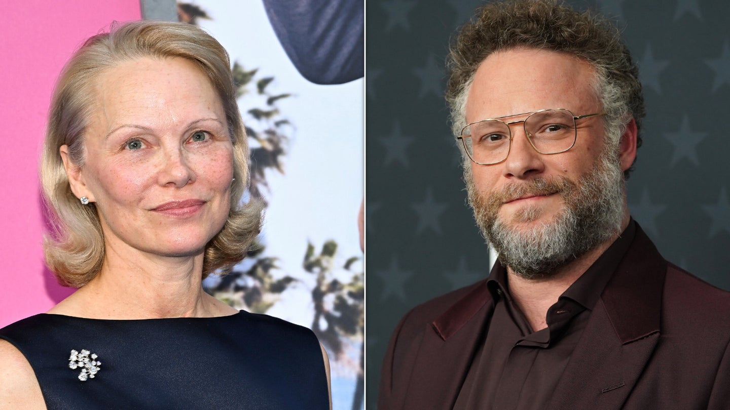 Pamela Anderson Says It Was 'Yucky' Seeing Seth Rogen At Golden Globes ...