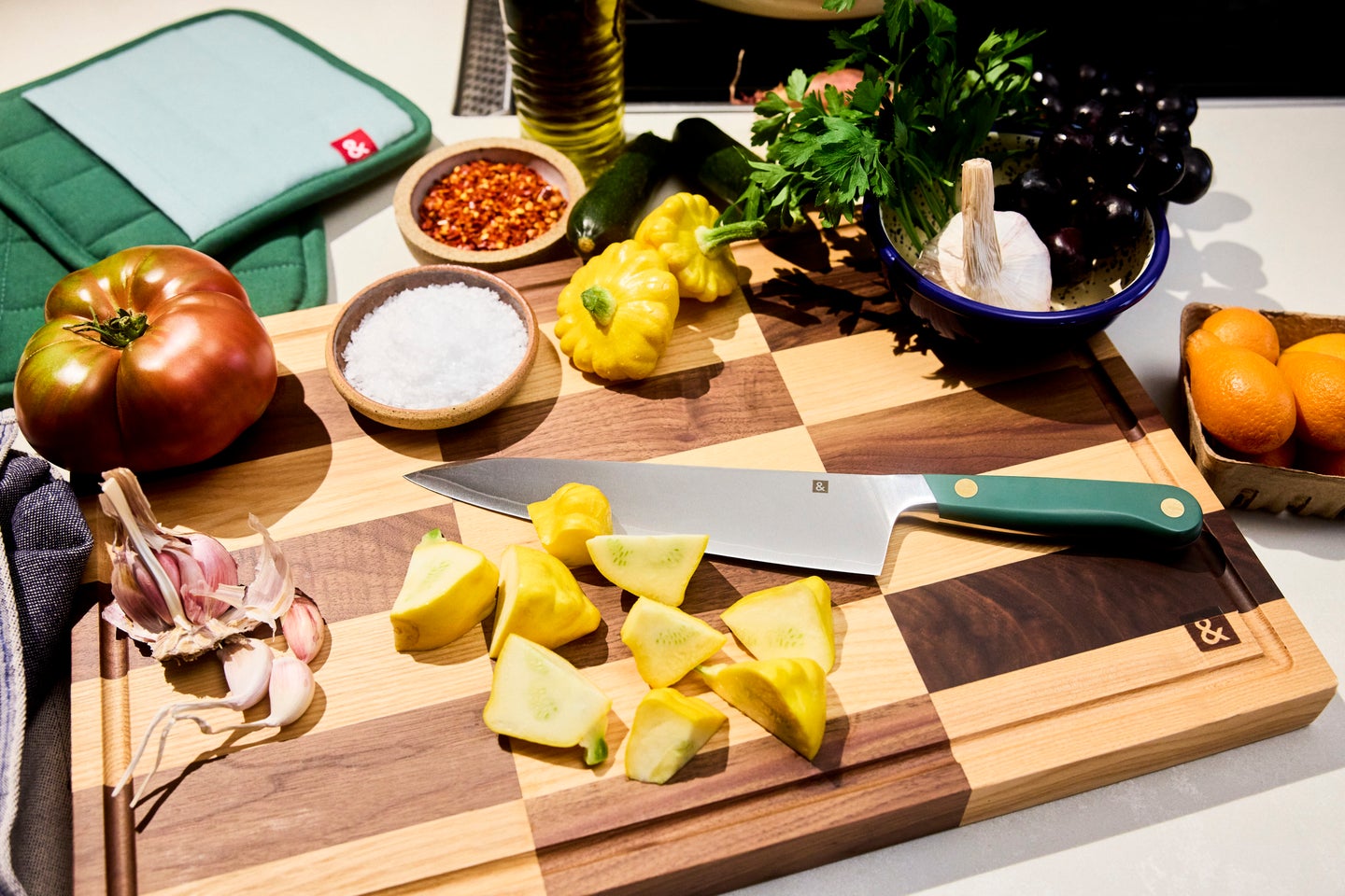 My Chef Husband Swears By Hedley & Bennett Knives | HuffPost Life