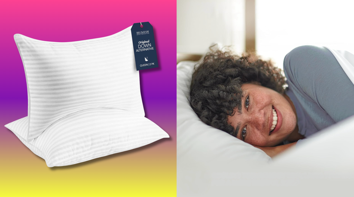 Beckham Hotel Collection Pillows Are Back On Sale At Amazon | HuffPost Life