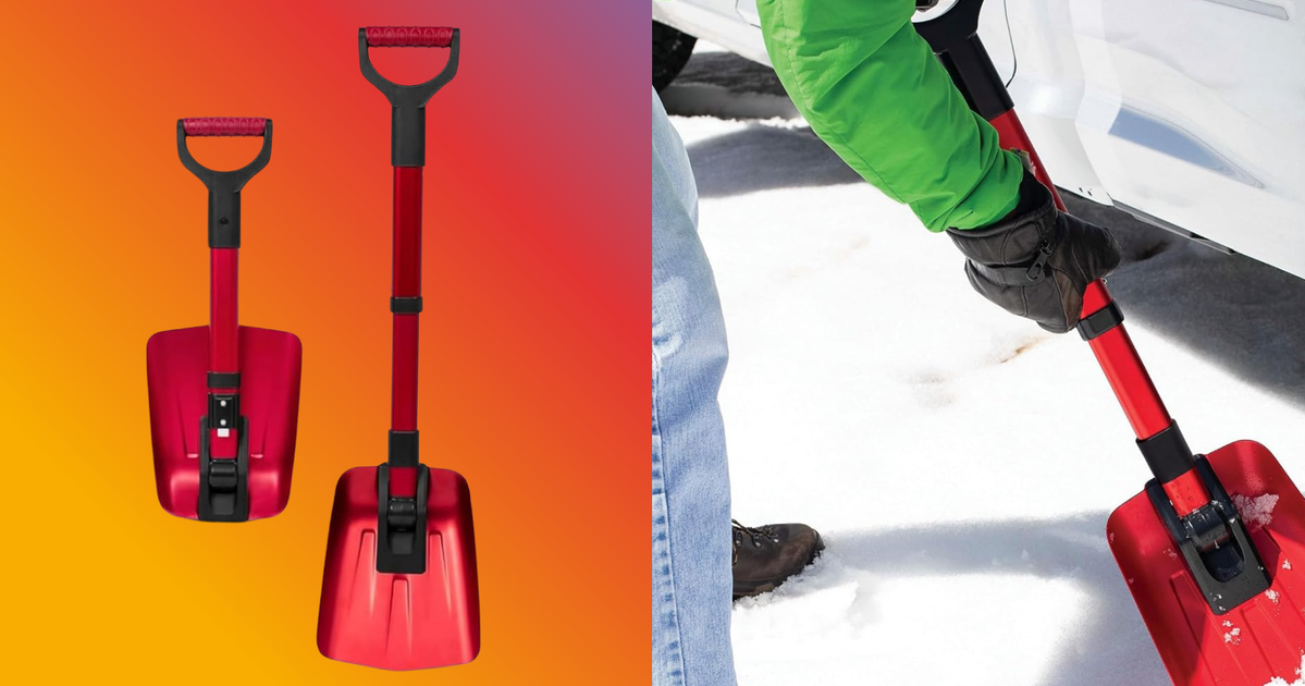 This $40 Folding Emergency Shovel Belongs In Your Trunk | HuffPost Life