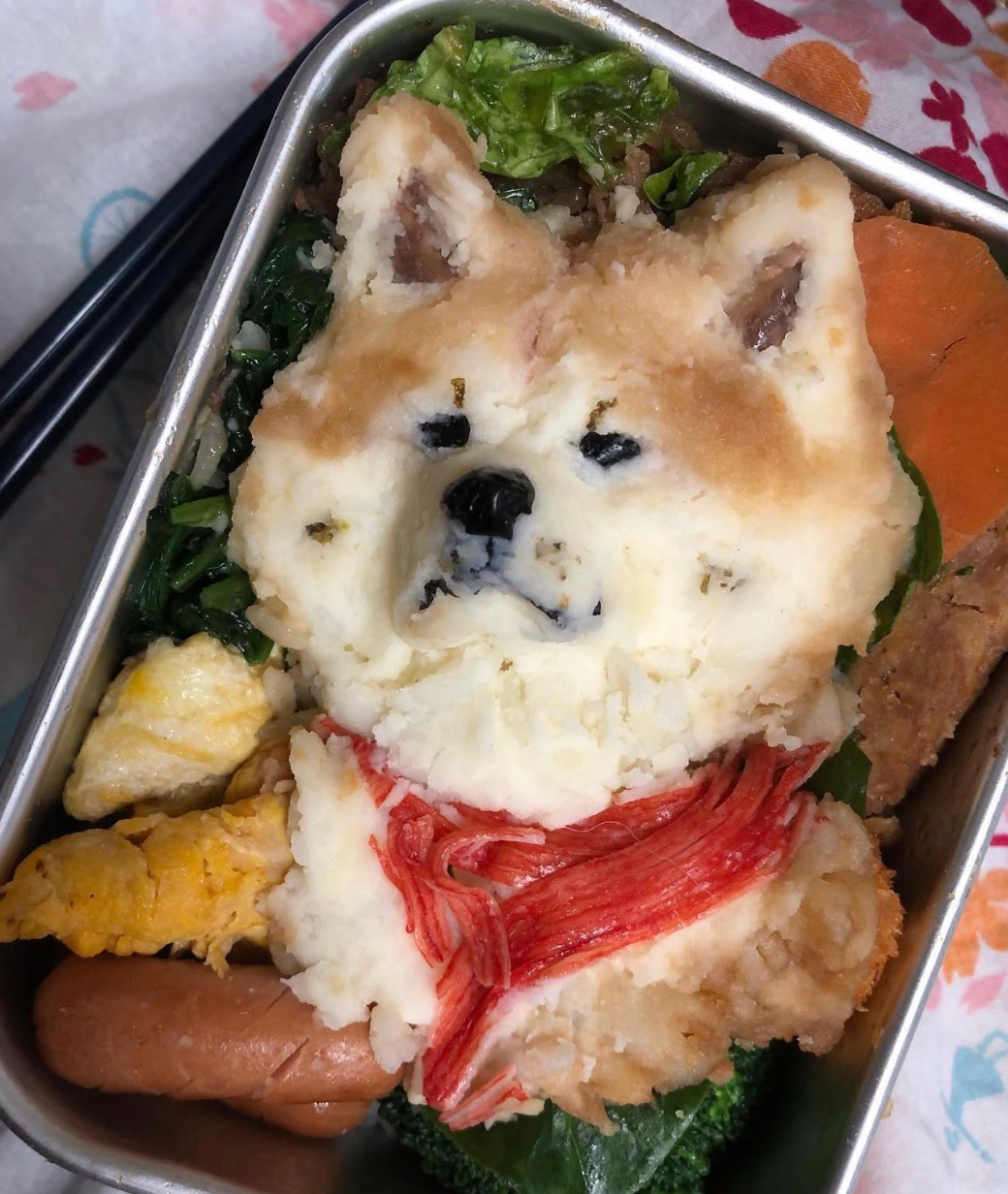 Hyper-realistic dog bento box impresses with lifelike texture | News ...